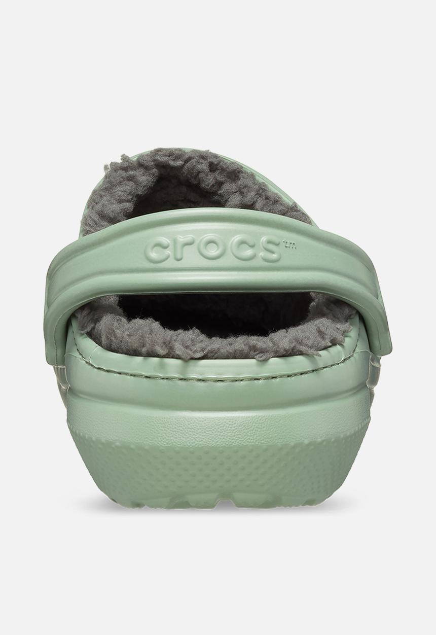 Classic lined clog - moss