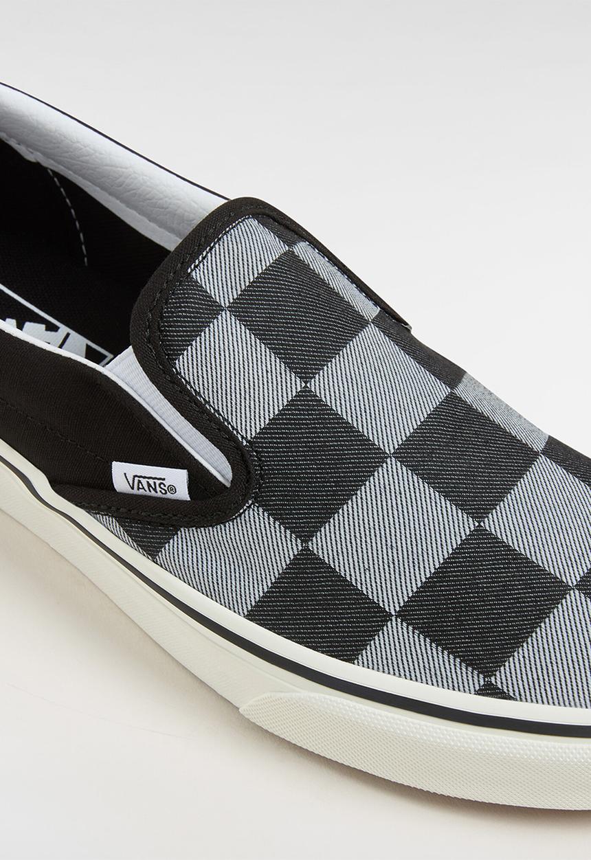 Classic slip-on - vn000d5pbma - bma - mono checkerboard black1