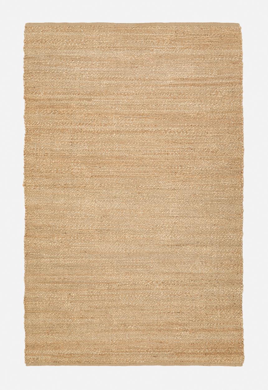 Handwoven Jute Rug - Natural