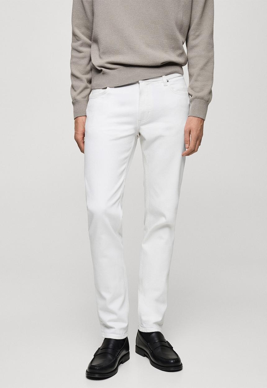 Jeans jan - white