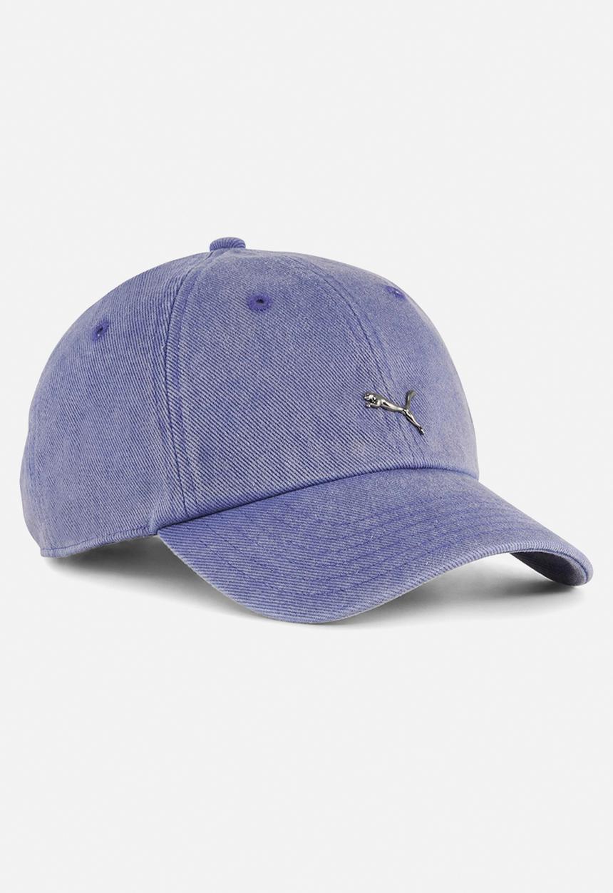 Wardrobe Ess Metal wash Dad Cap - Blue Crystal