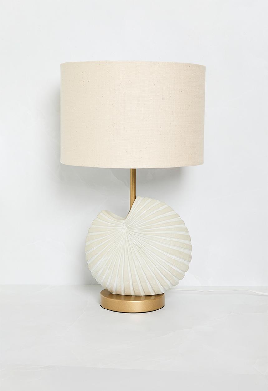 Shell table lamp - Natural
