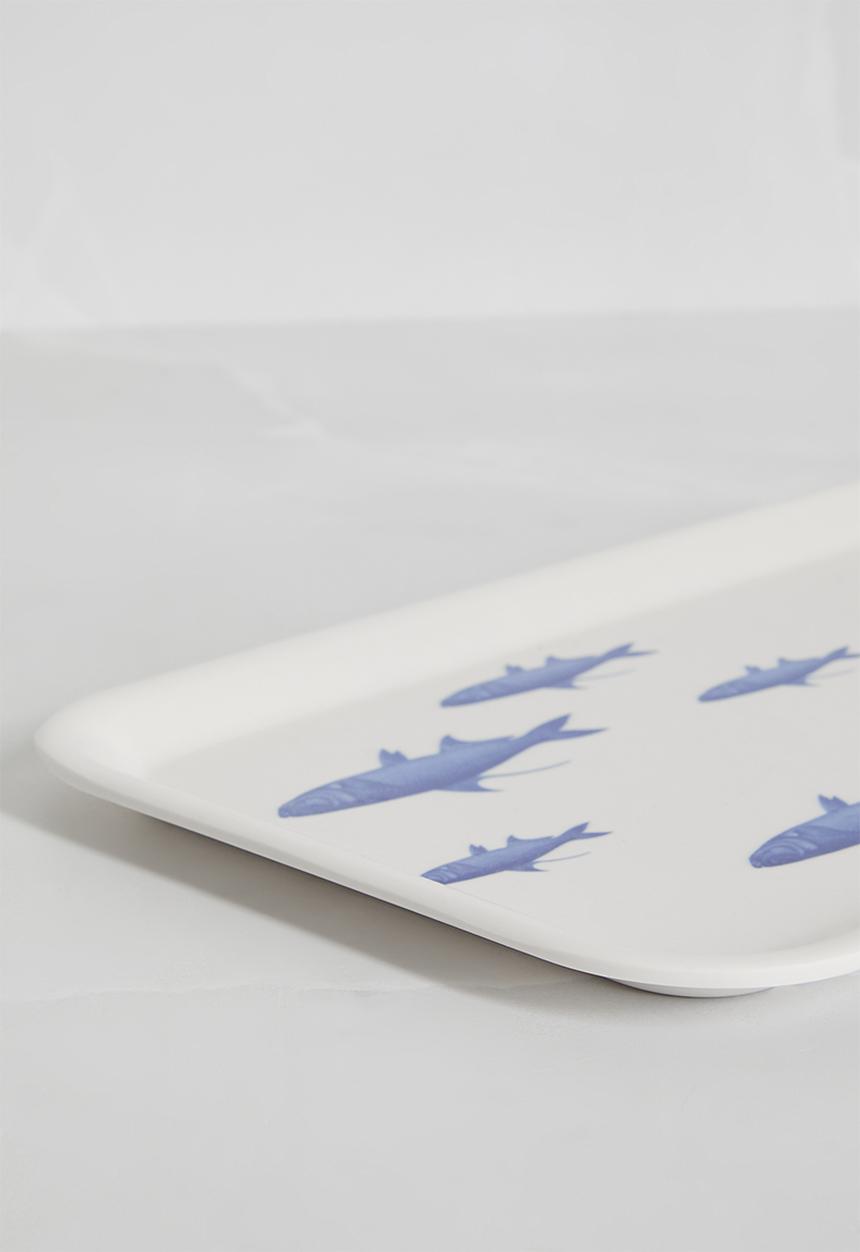 Nautic fish tray - blue