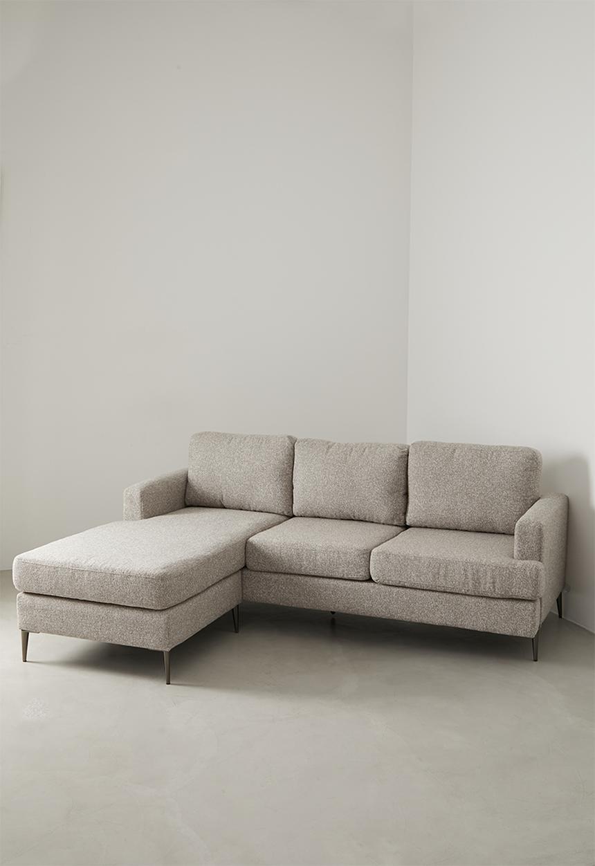 Bali sectional couch - natural