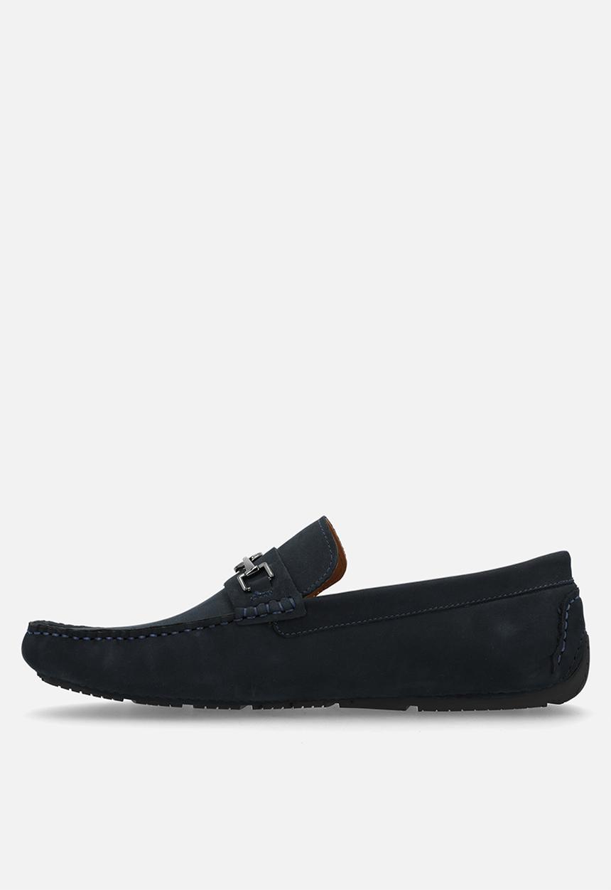 Horsebit driver - navy