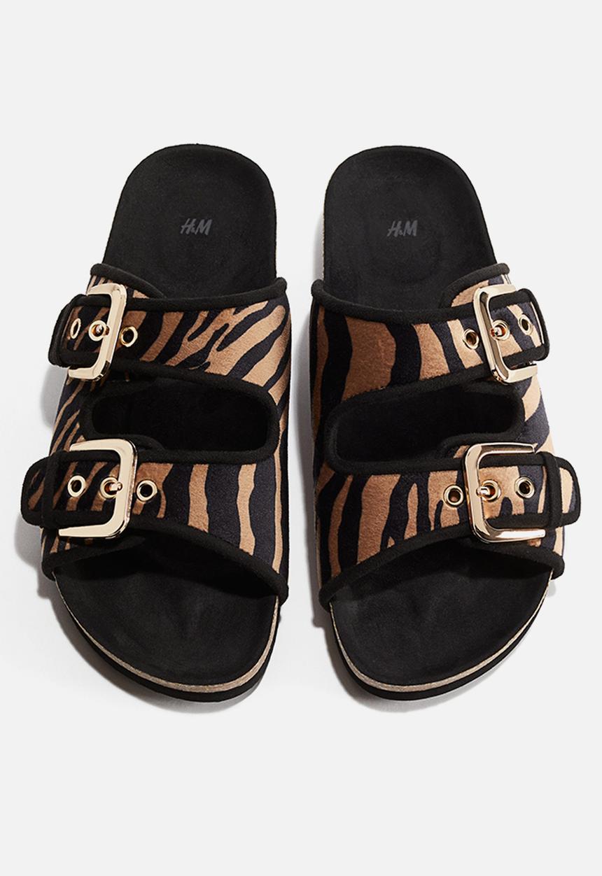 Sandals - beige/zebra print - 1270650007