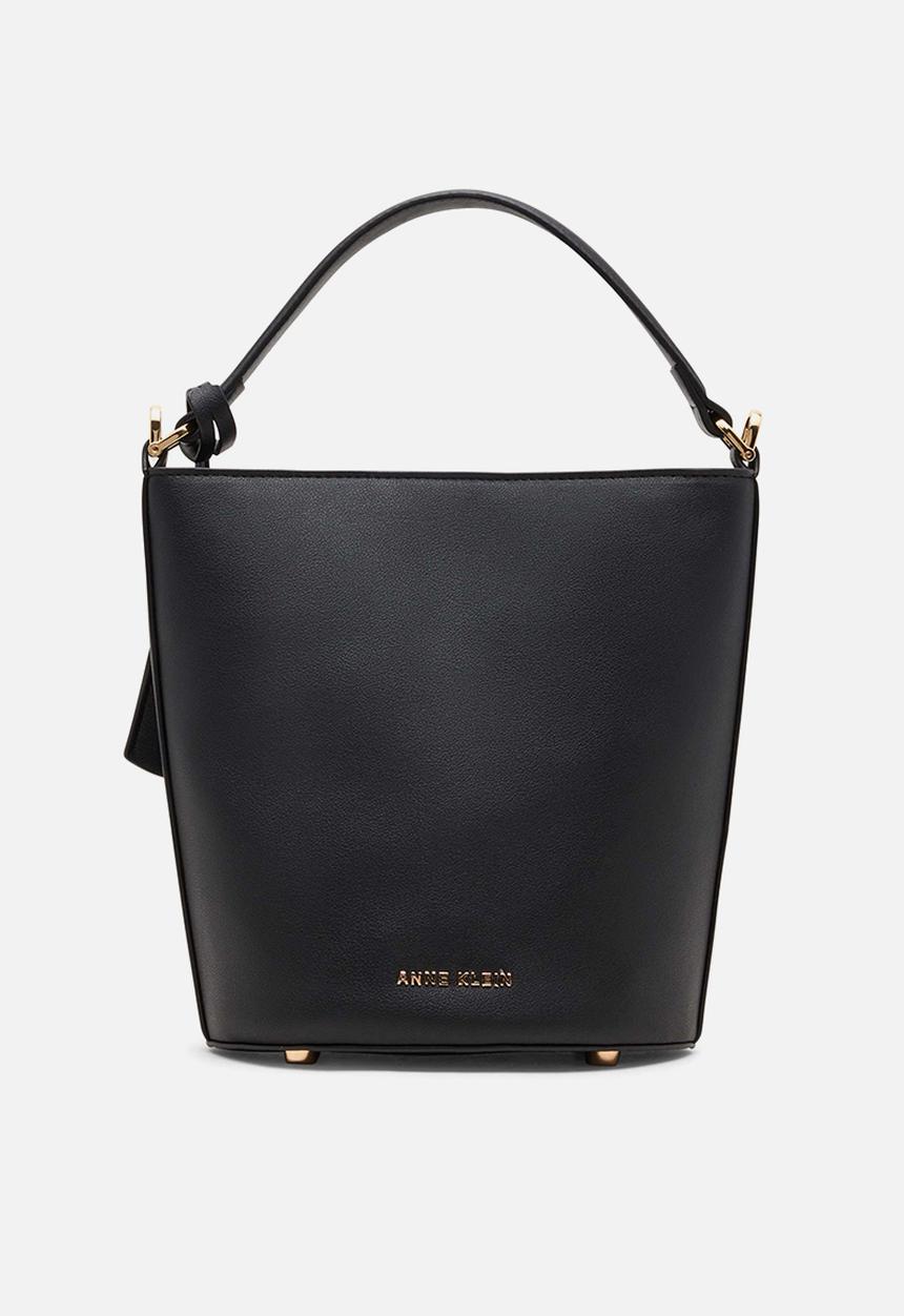 Exclusive Small Bucket With Detachable Strap Bag-Black