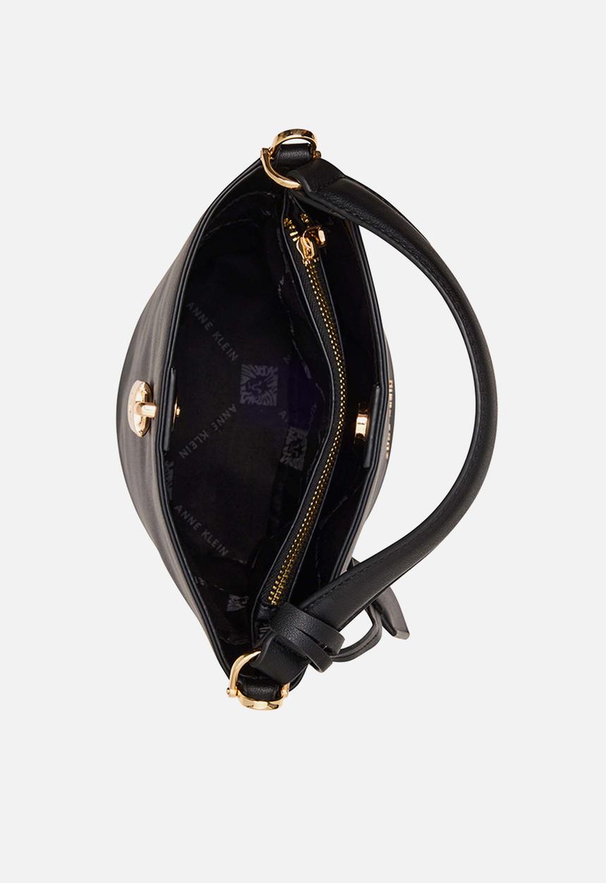 Exclusive Small Bucket With Detachable Strap Bag-Black