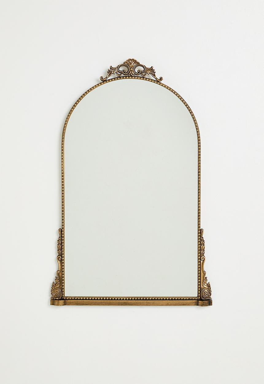 Sorren Arch Vintage Mirror - Gold