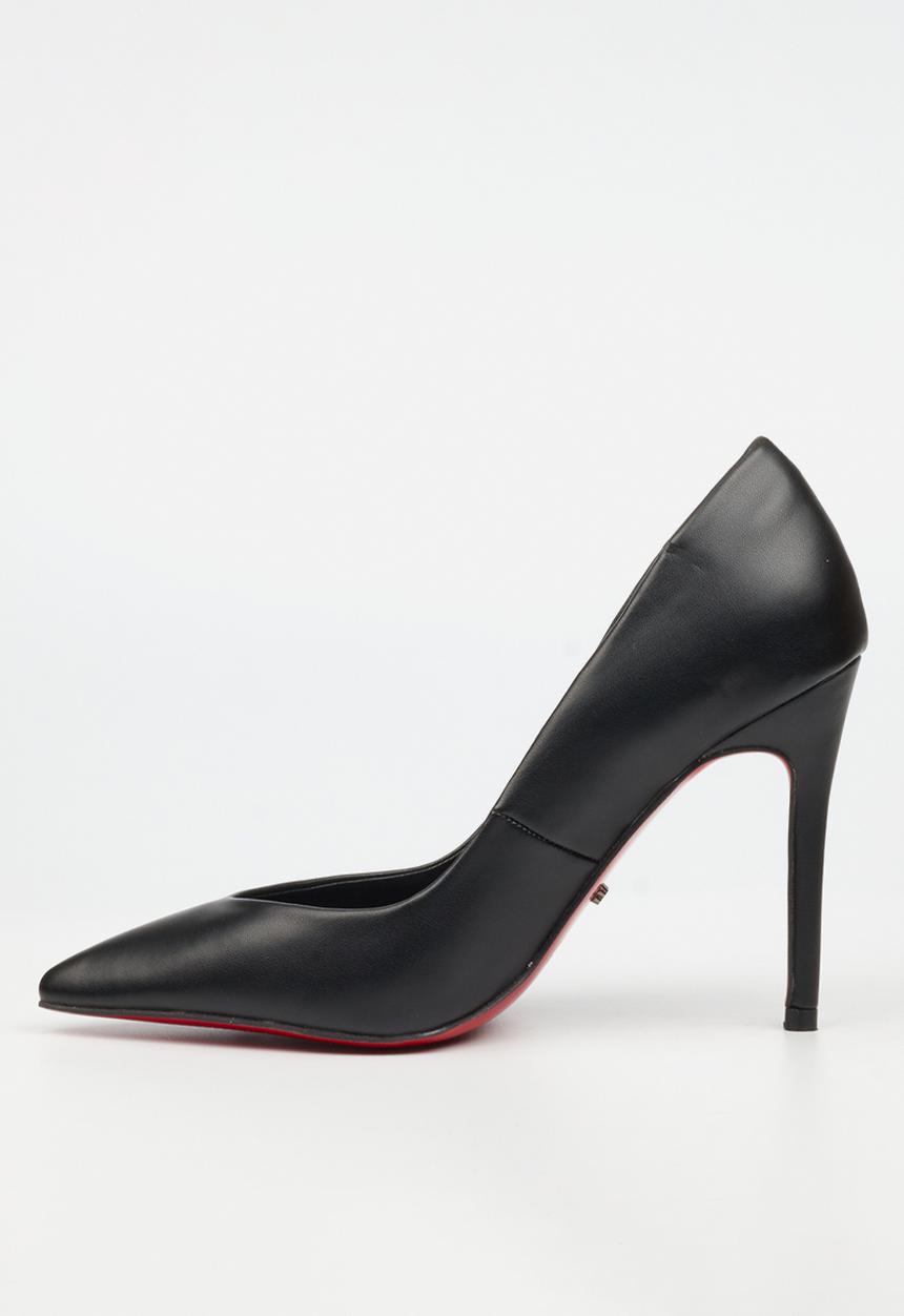 Lola 61 v-cut heel - black