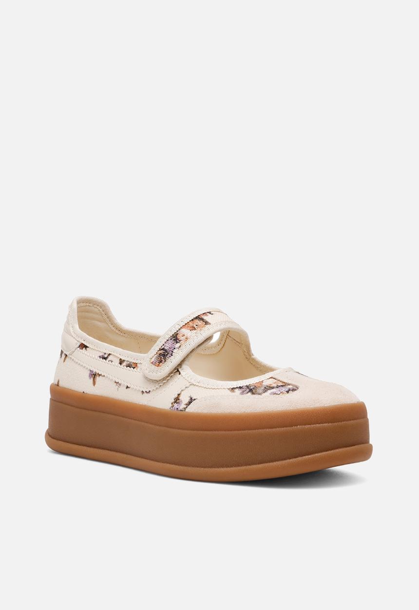 Oslo mary-jane - floral mul