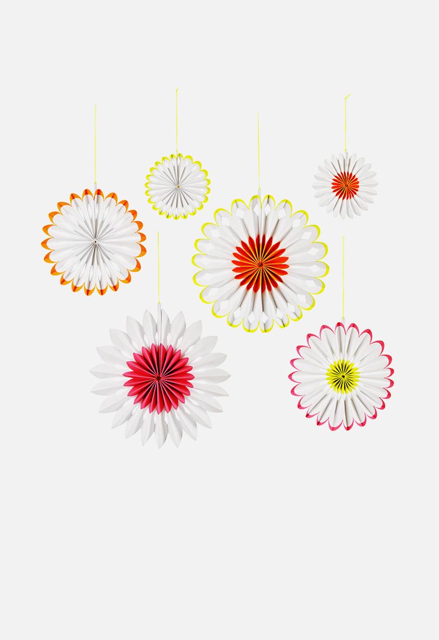 Neon pinwheels