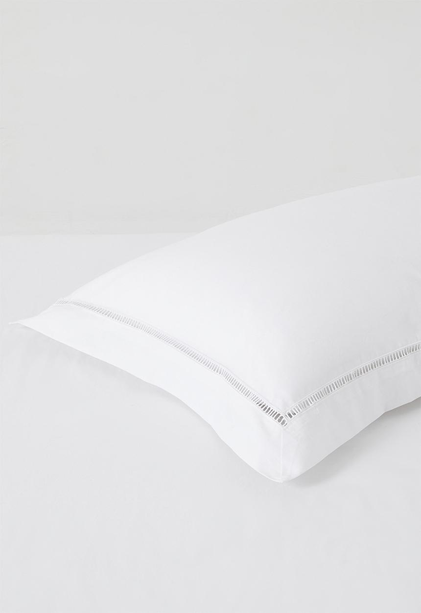 144 tc ladder-stitch 2 pack pillowcase