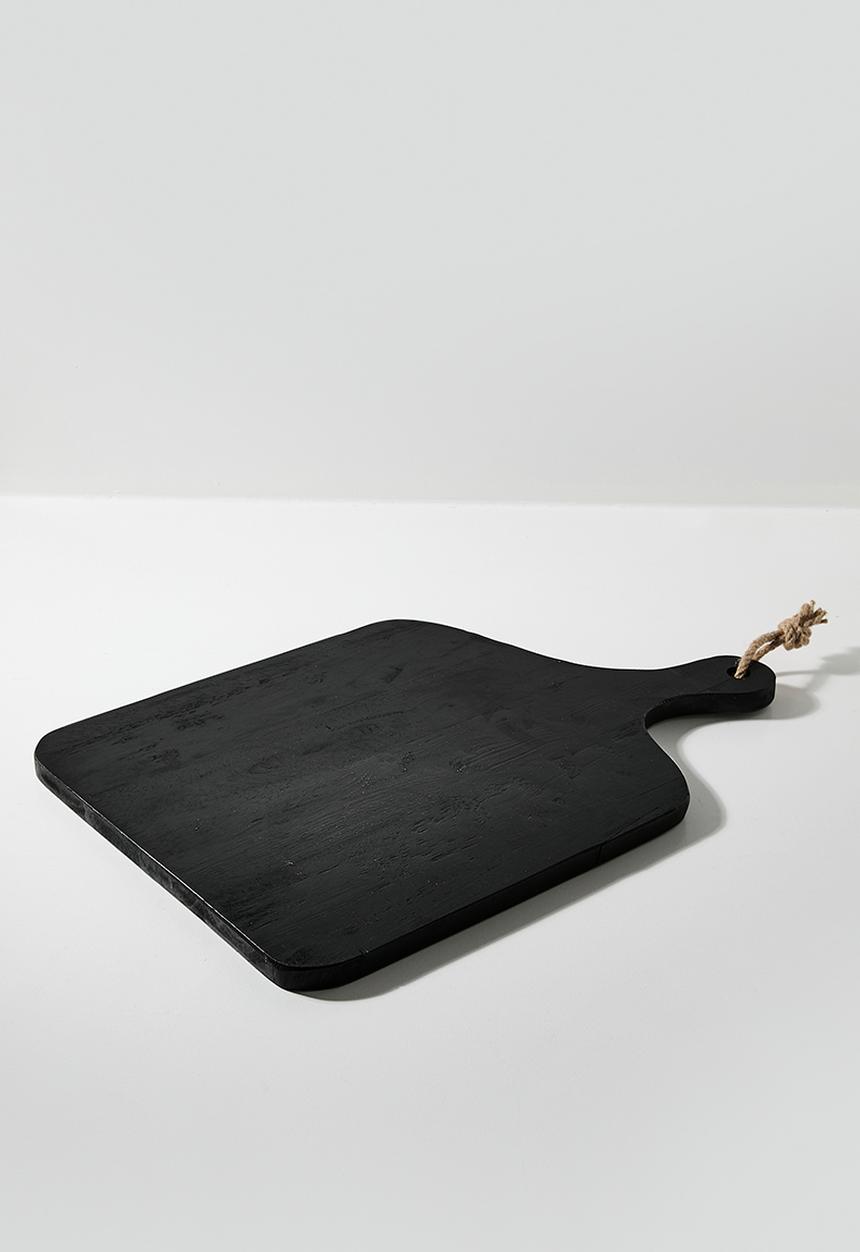 Rubberwood cutting board - Black