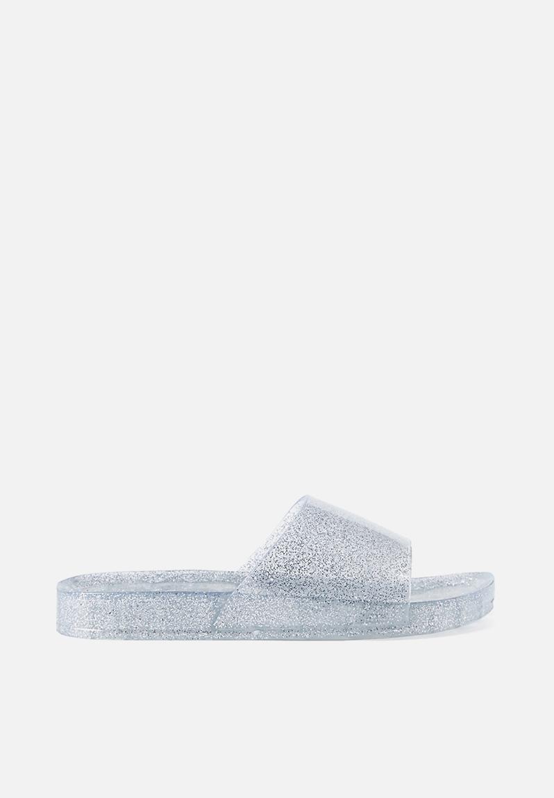 Jelly pool slide - silver Cotton On Shoes | Superbalist.com