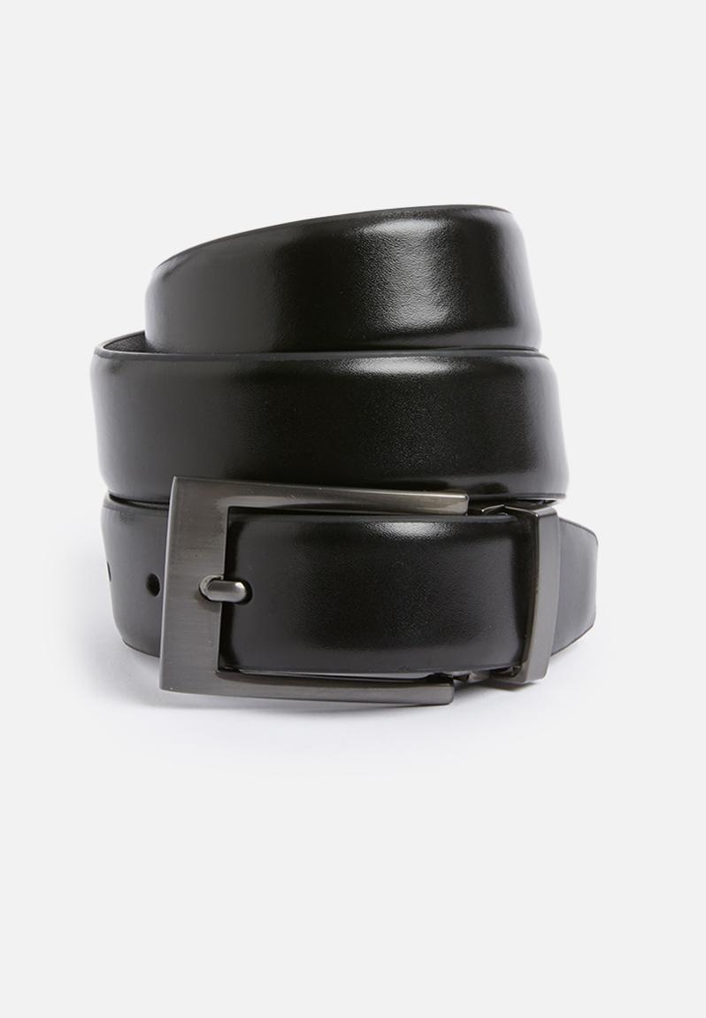 Fauni leather belt - black leather ALDO Belts | Superbalist.com