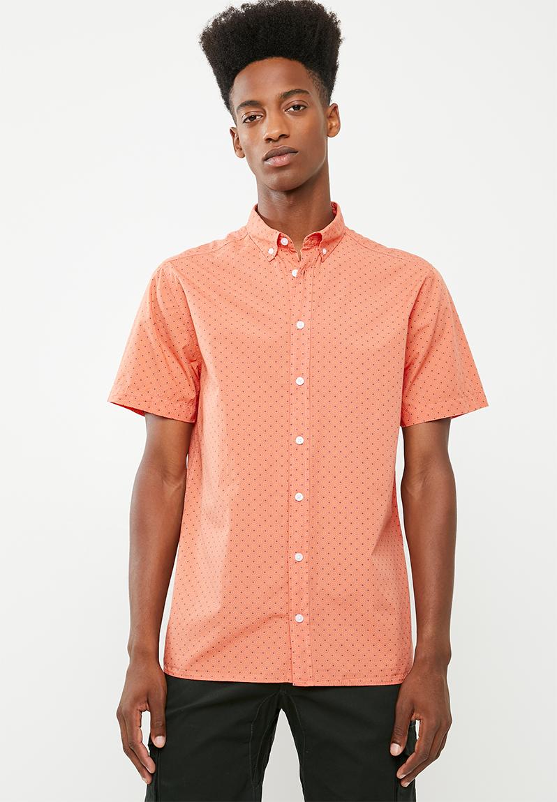 Short sleeve statement shirt - orange Superbalist Shirts | Superbalist.com