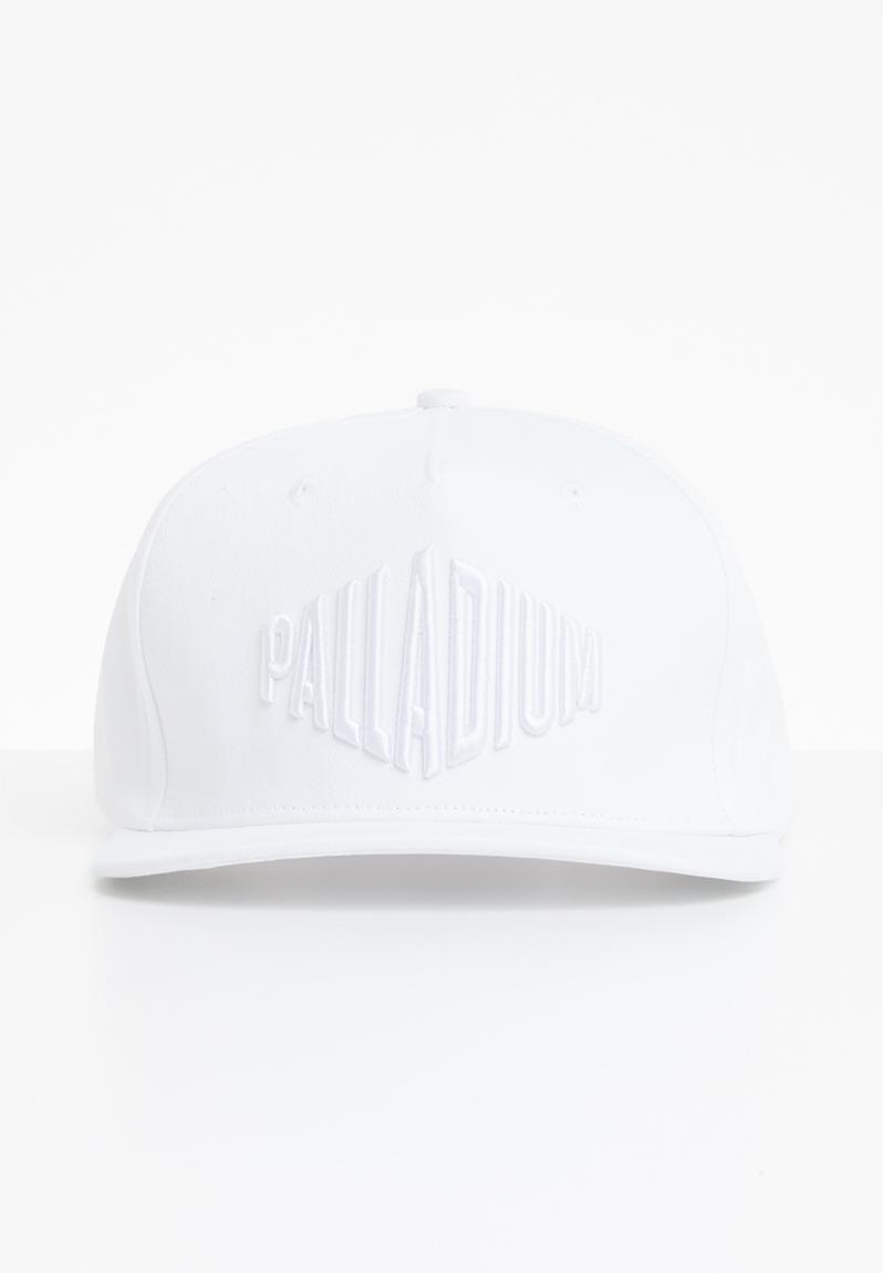 Flat bill cap-white Palladium Headwear | Superbalist.com