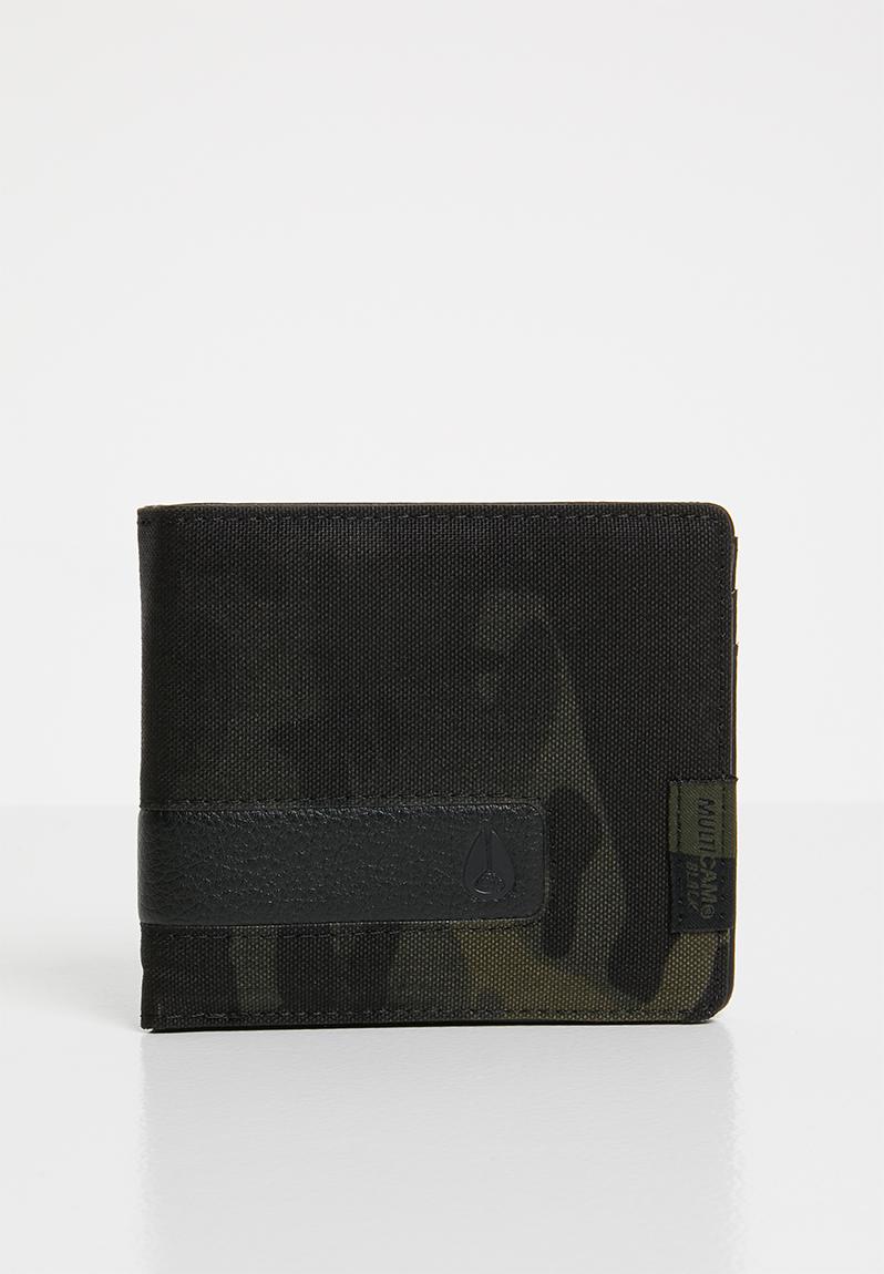 Showdown bi-fold zip wallet - multicam Nixon Bags & Wallets ...