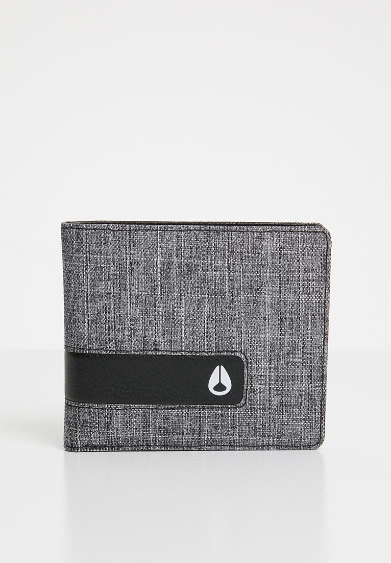 Showdown bi-fold zip wallet - black wash Nixon Bags & Wallets ...