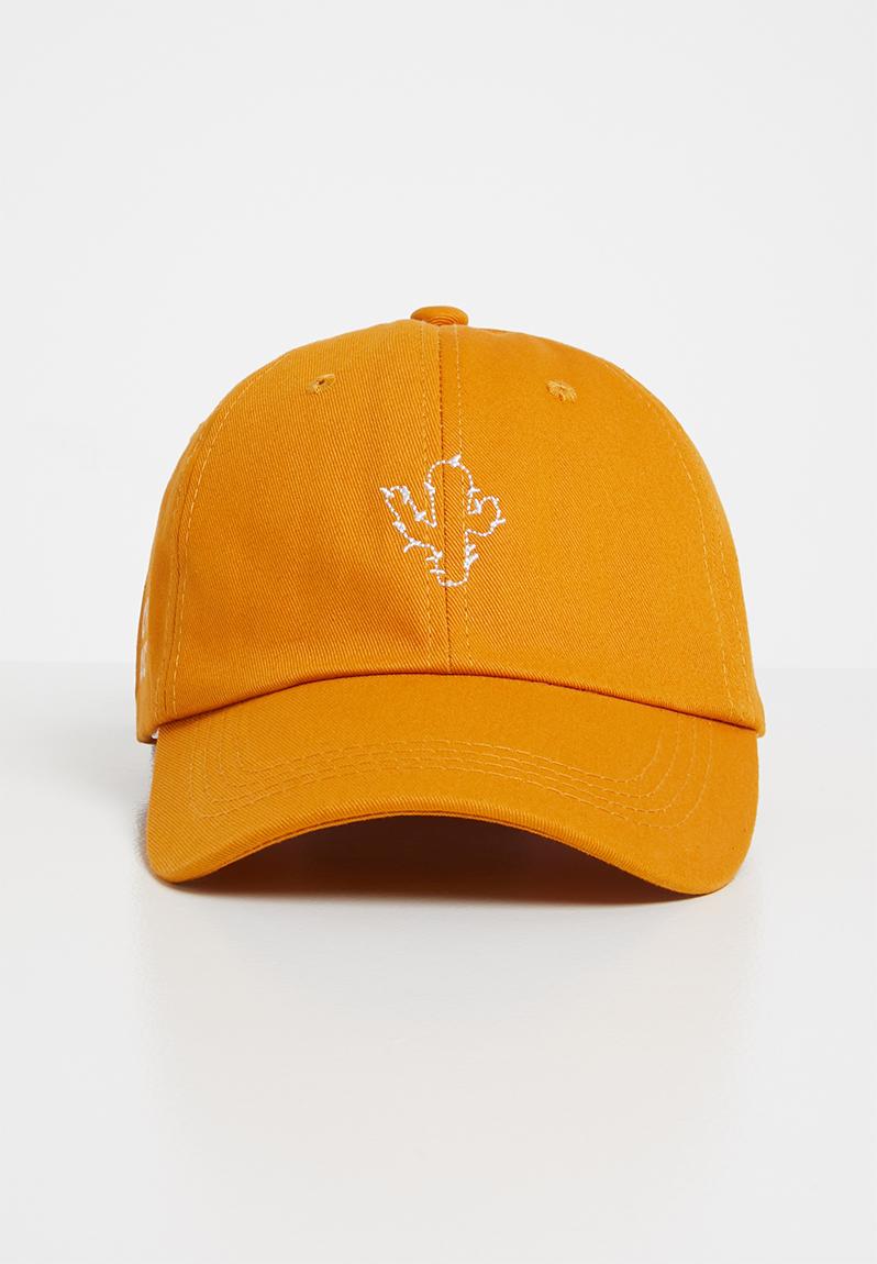 Slogan baseball cap - mustard Superbalist Headwear | Superbalist.com