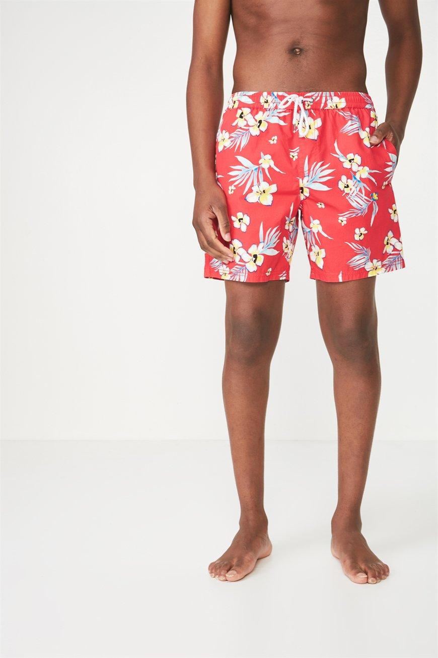 Hoff short -red resort floral Cotton On Shorts | Superbalist.com