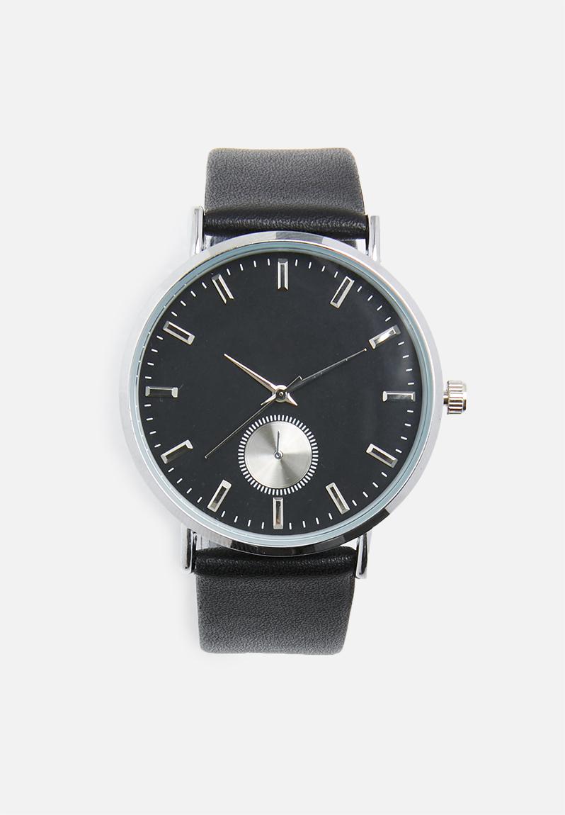 Aaron watch - black