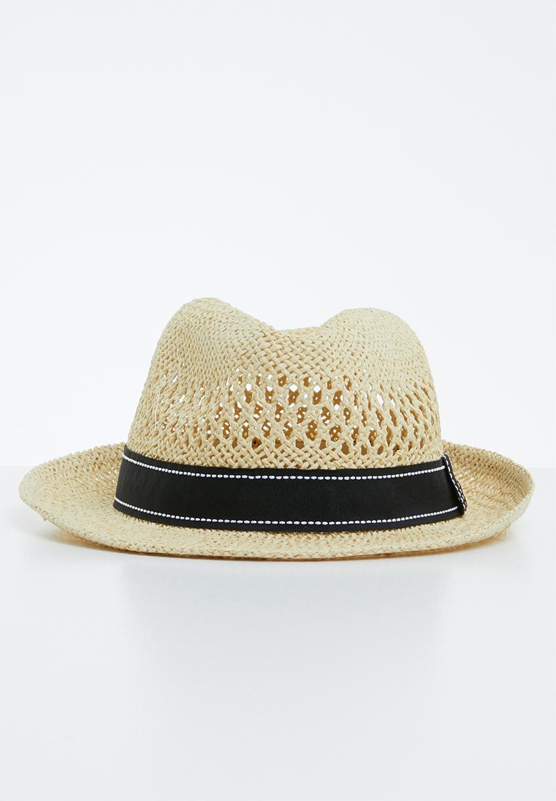 Plain fedora hat - neutral