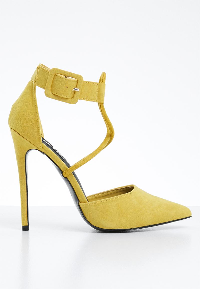 Cardi heel - yellow