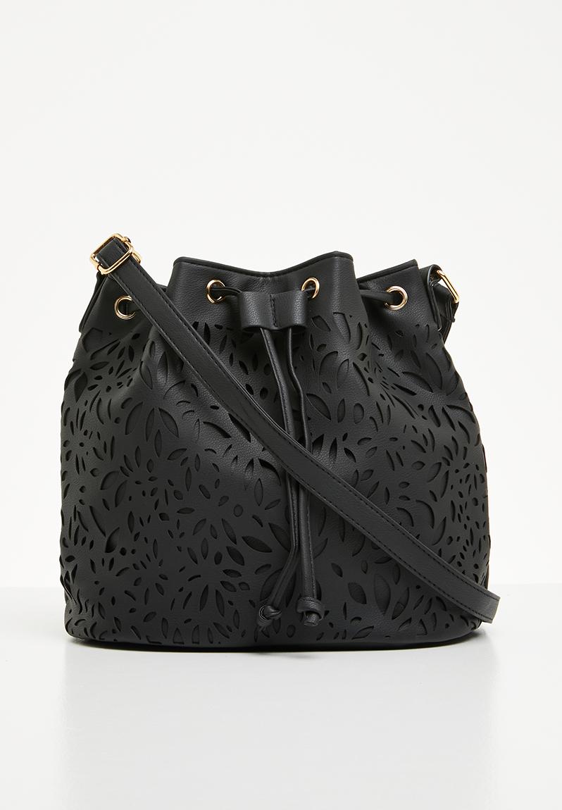 Bucket bag with adjustable strap - black Moda Scapa Bags & Purses ...