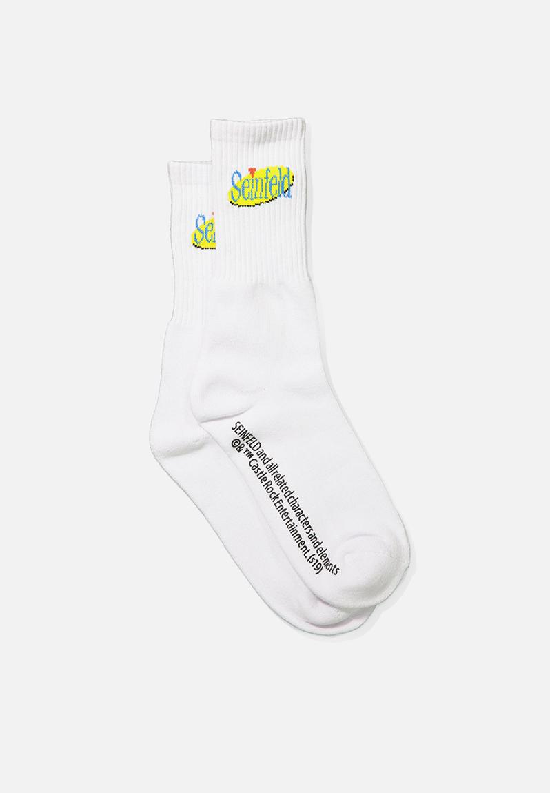 Seinfeld single pack active socks -white Cotton On Socks | Superbalist.com