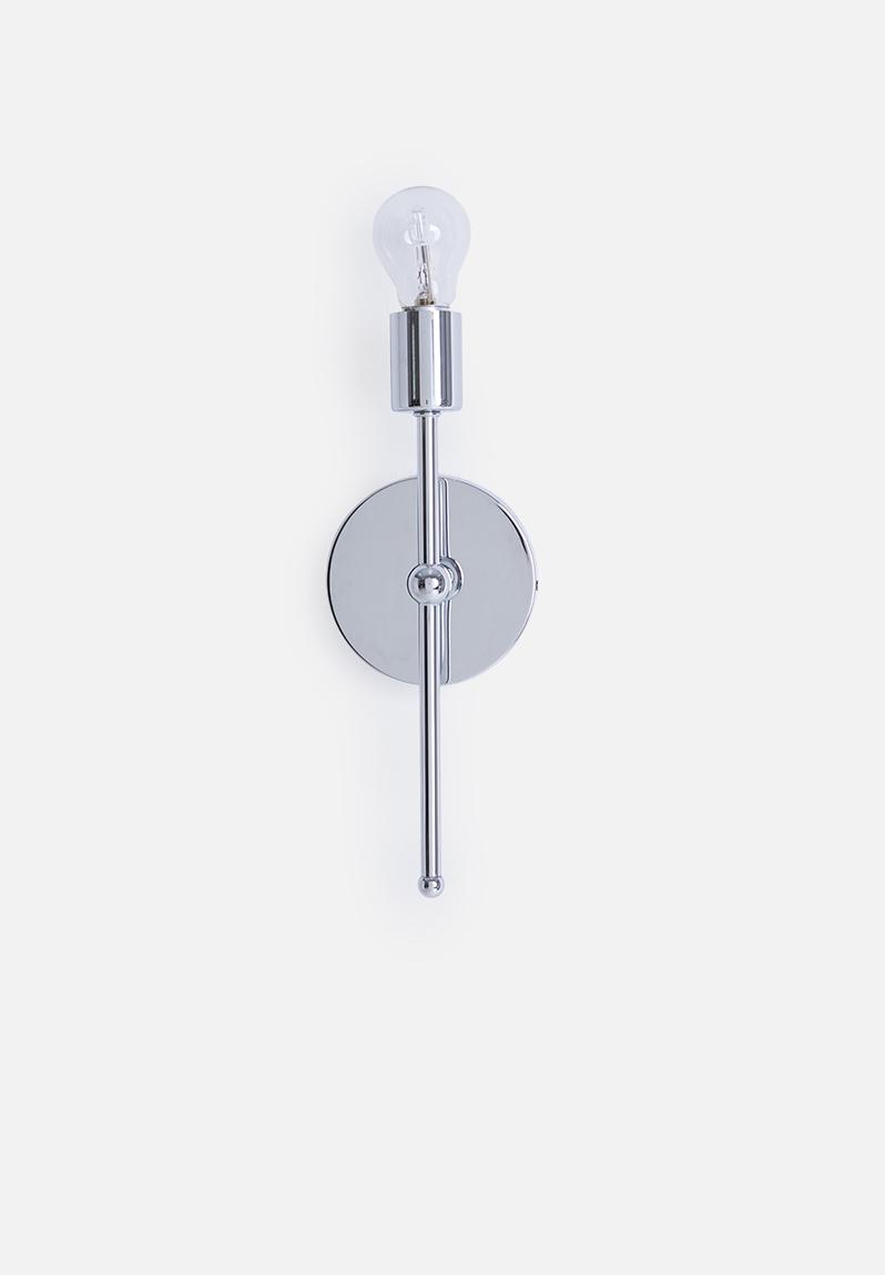 Royal wall light - chrome