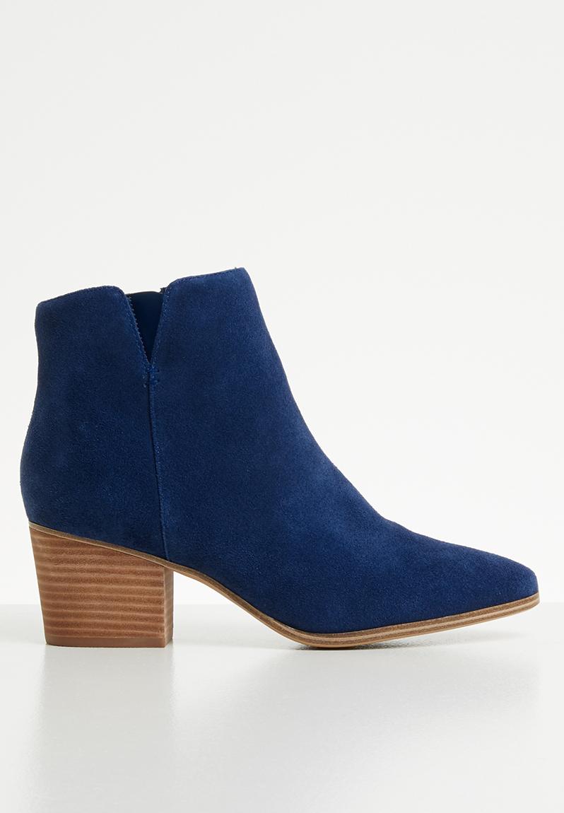 Sevi suede boot - navy