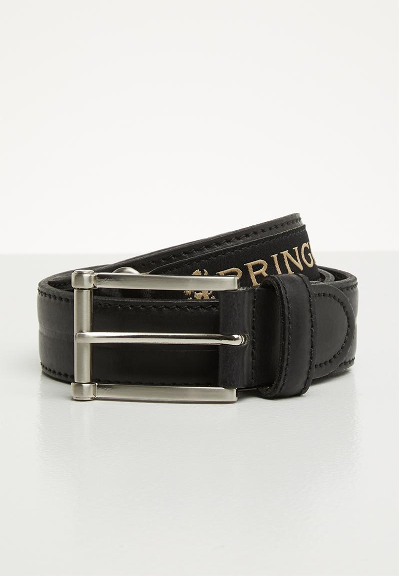 Christian belt - black Pringle of Scotland Belts | Superbalist.com