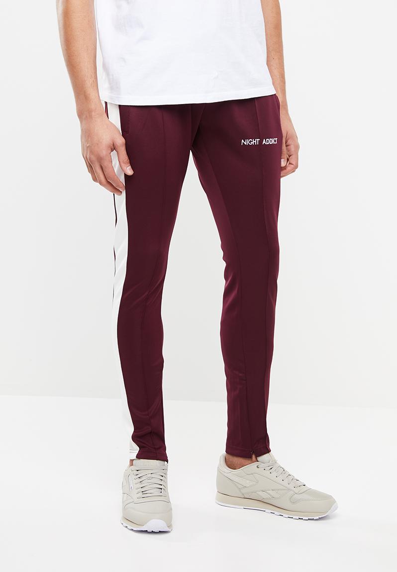 Queend Pants - burgundy Night Addict Pants & Chinos | Superbalist.com