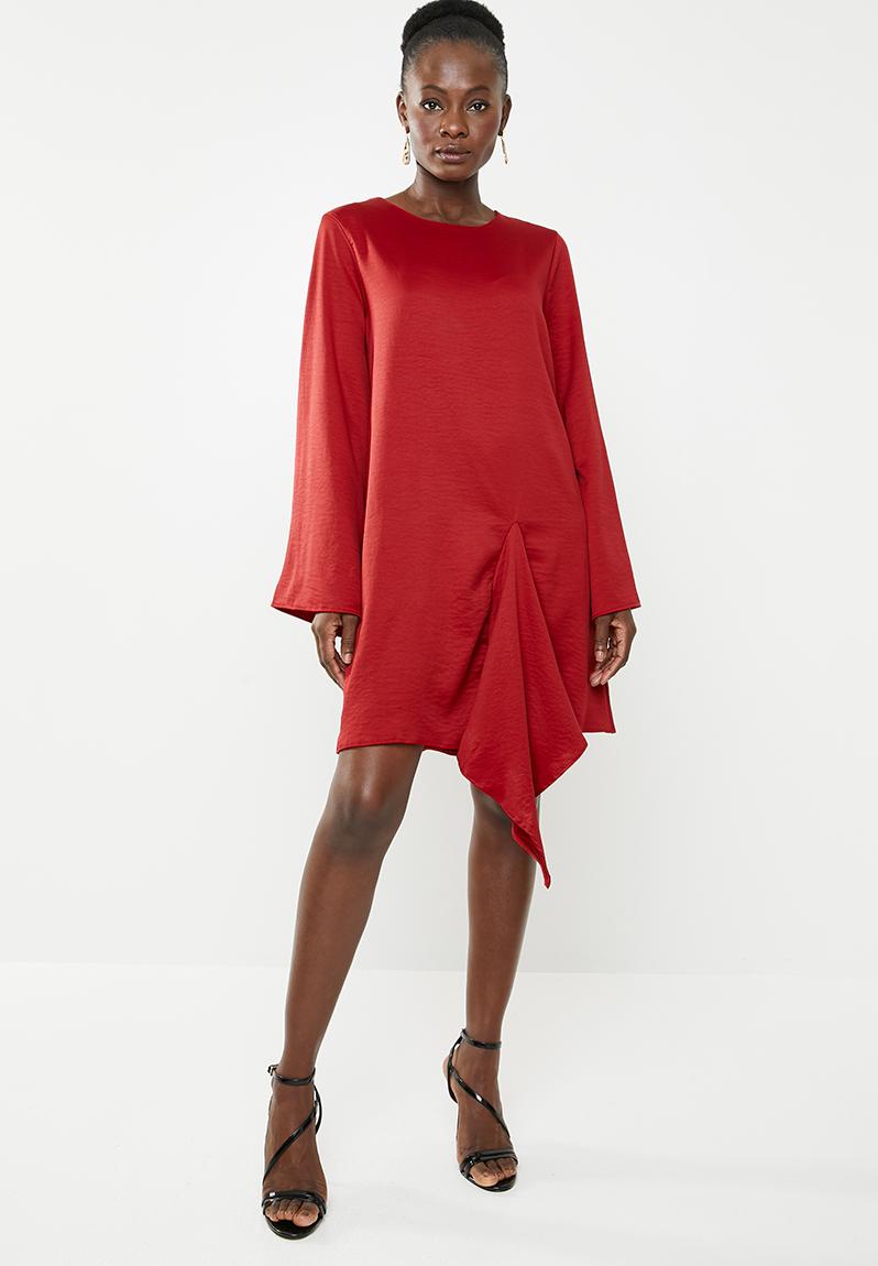 A-symmetrical dress - red STYLE REPUBLIC Formal | Superbalist.com