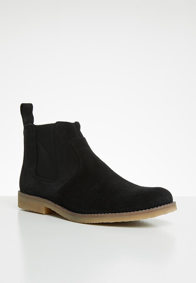 Kyle suede chelsea boot - black Superbalist Boots | Superbalist.com