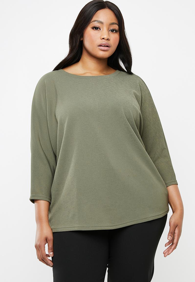 Batwing blouse - fatigue edit Plus Tops | Superbalist.com