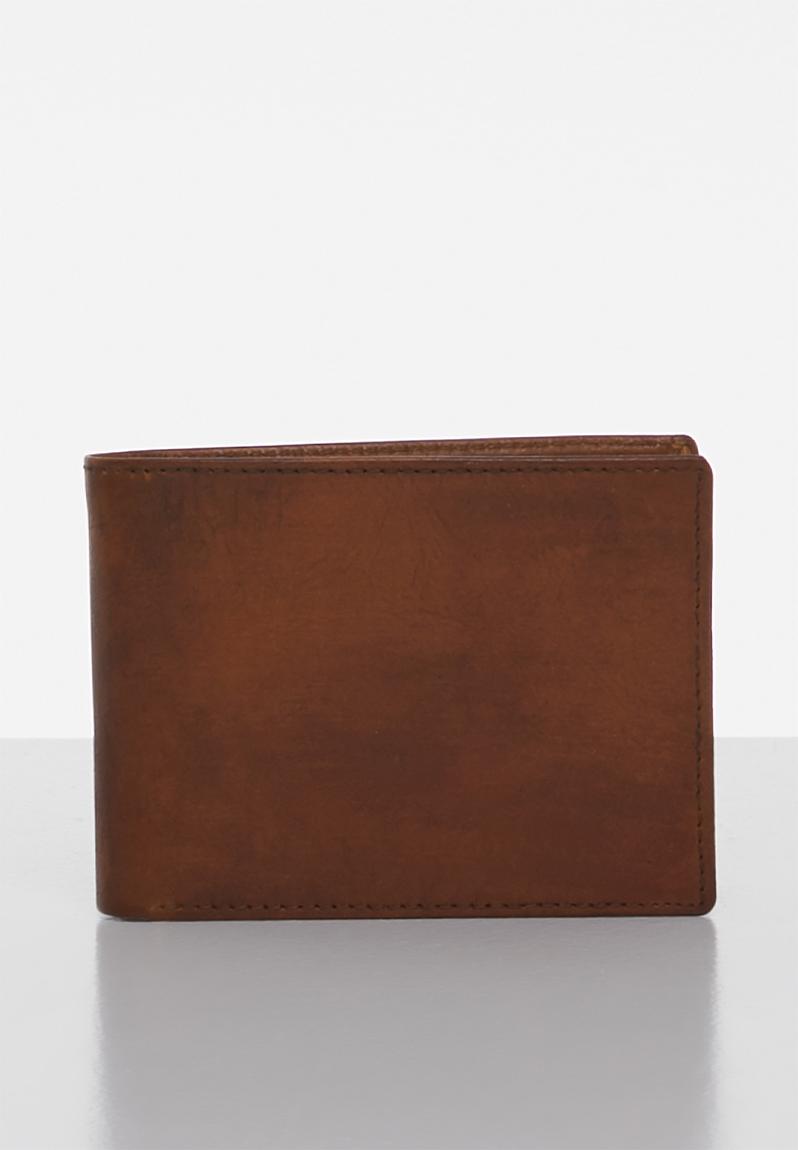 Bifold leather wallet - brown Superbalist Bags & Wallets | Superbalist.com