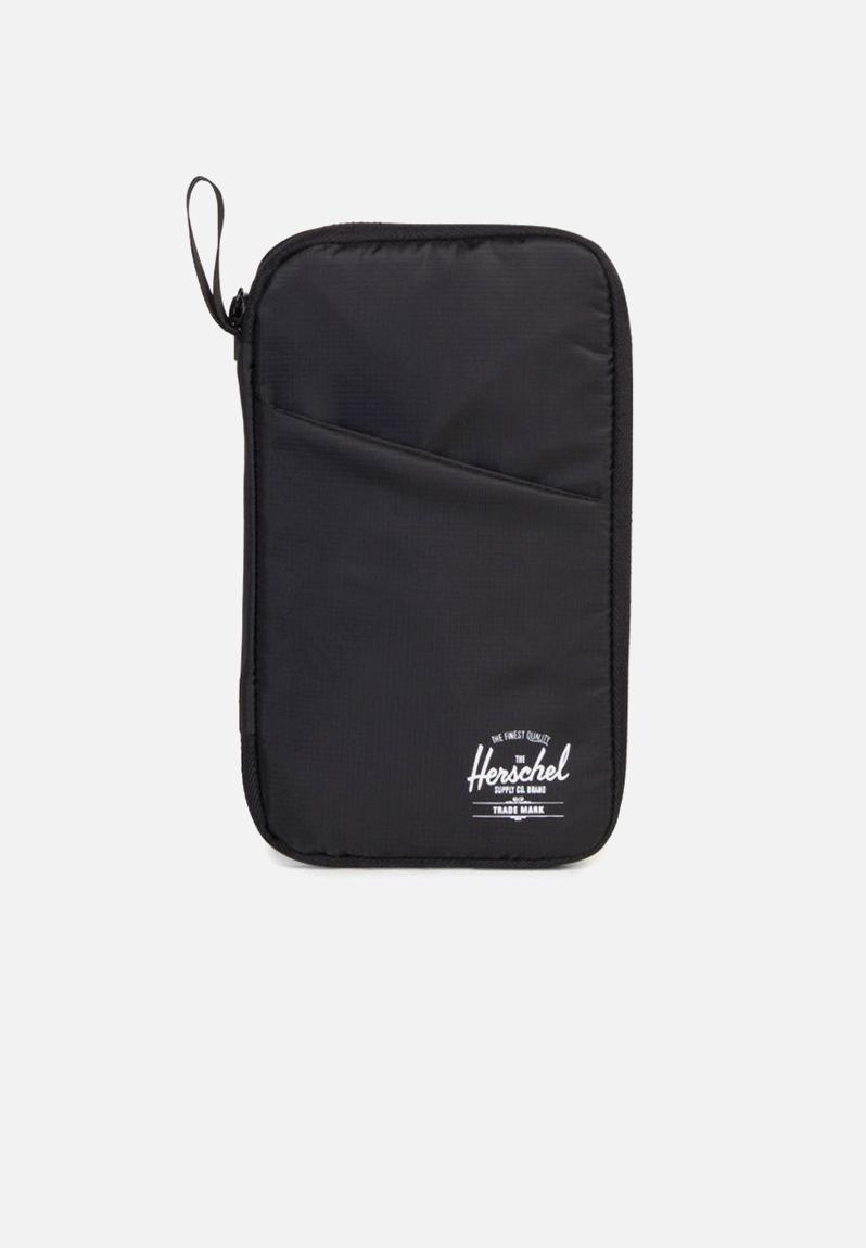 Travel wallet - black Herschel Supply Co. Accessories | Superbalist.com