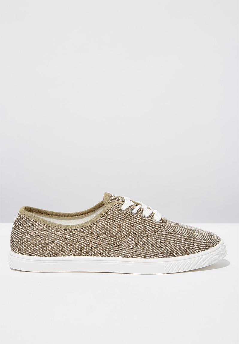 Juno plimsoll - beige