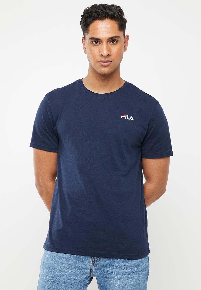 Noose short sleeve tee - peacoat/white/chinese red FILA T-Shirts ...