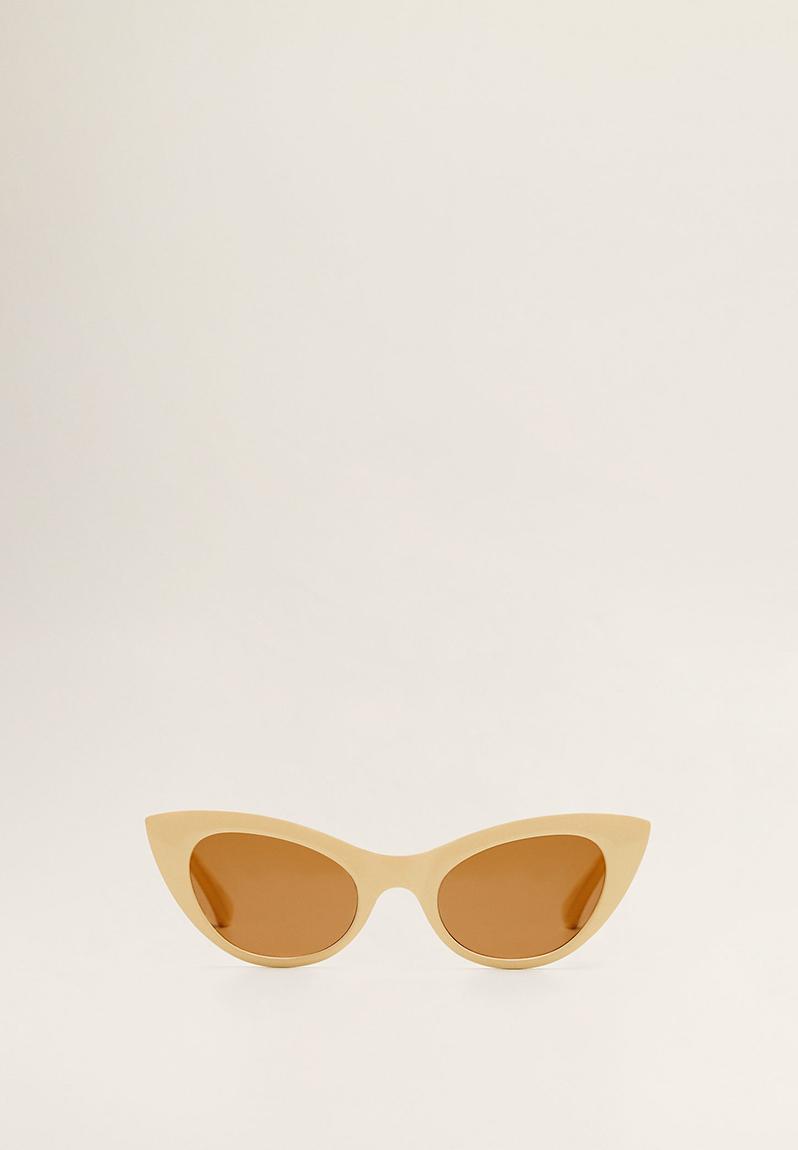 Cat-eye sunglasses - yellow MANGO Eyewear | Superbalist.com
