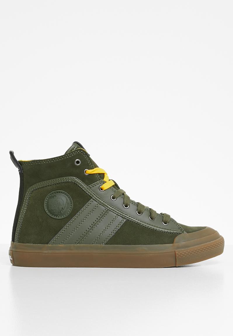 S-astico mc logo - sneaker mid - olive night
