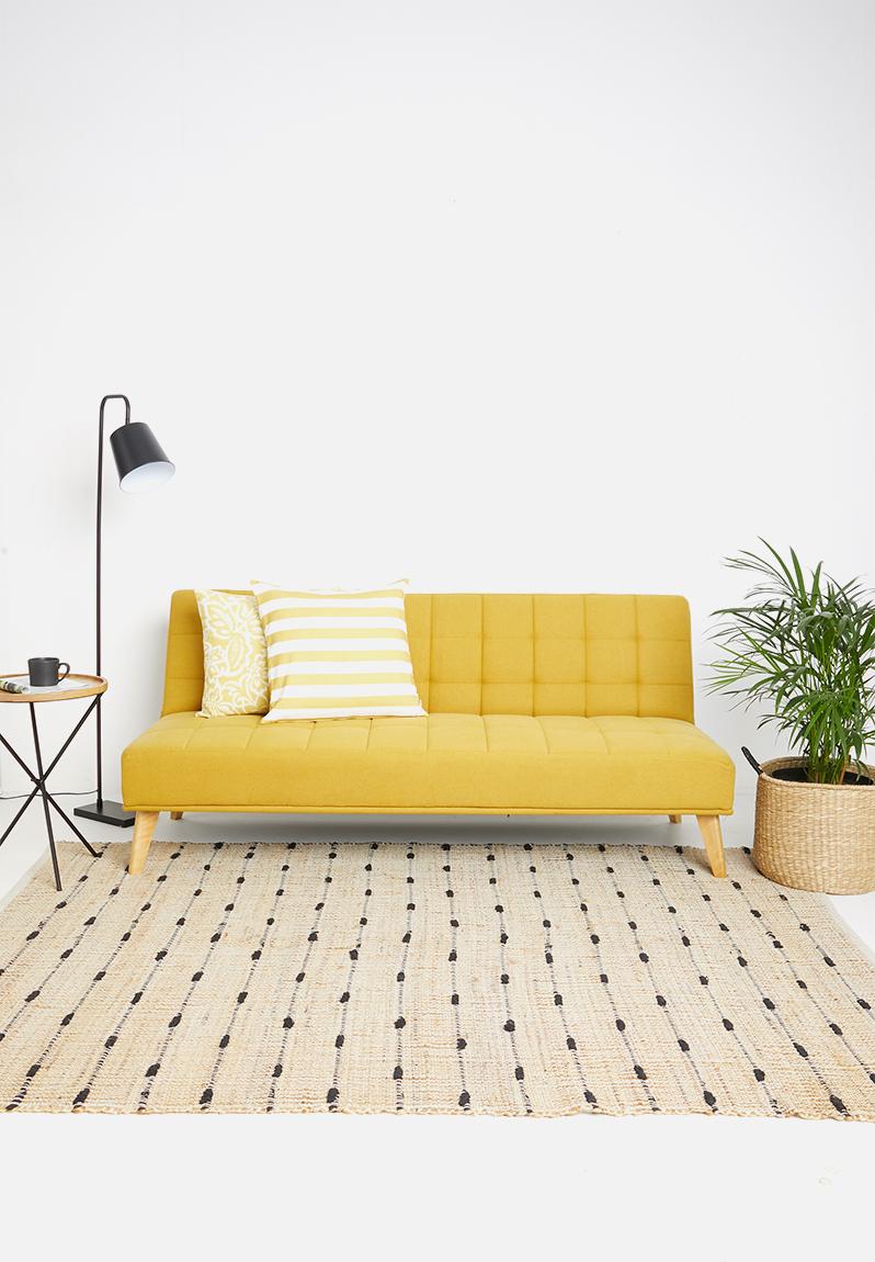 Ella sleeper couch - mustard