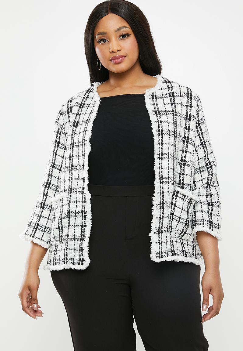 Laura jacket - white Carmakoma Jackets & Coats | Superbalist.com