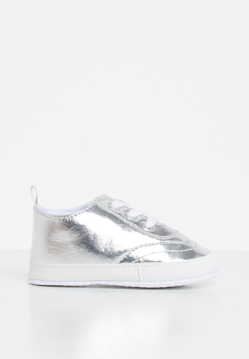 Metallic sneaker - silver POP CANDY Shoes | Superbalist.com