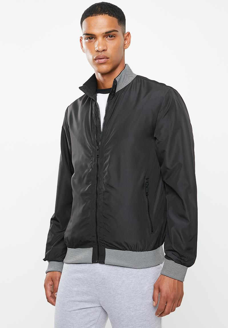 Callaghan bomber jacket - black