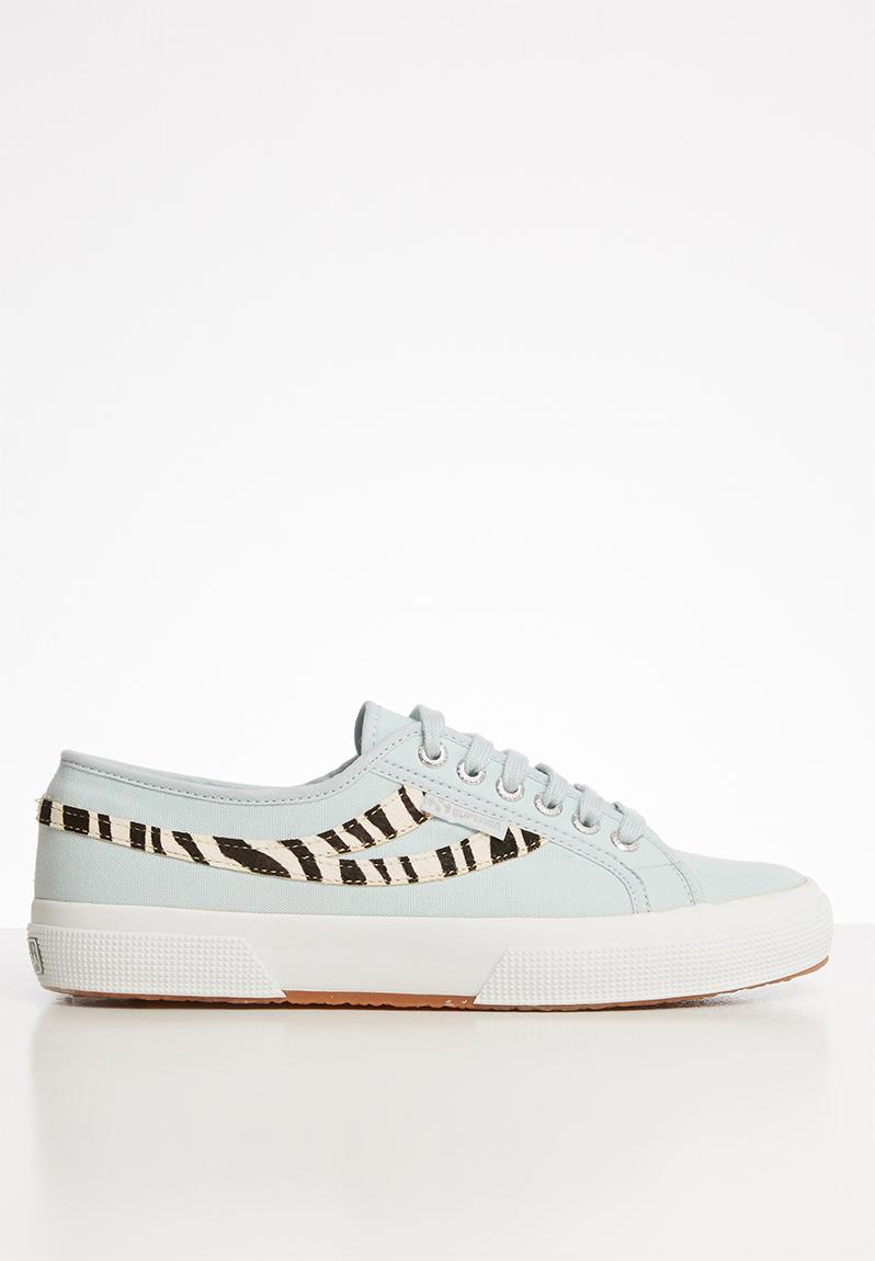 2750 ponytape animal swallow tail - s71191w-a0g - blue zebra SUPERGA ...