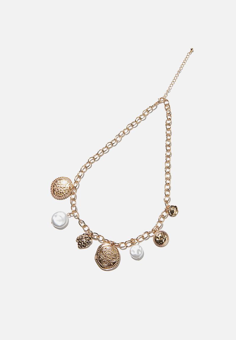 Chain gang treasures necklace - gold Rubi Jewellery | Superbalist.com